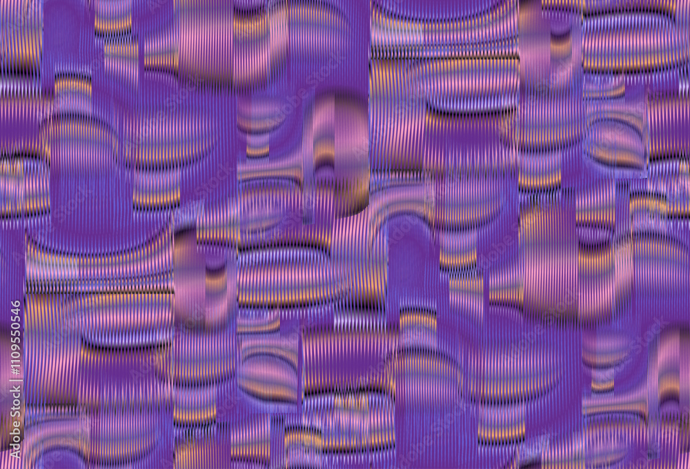 Abstract striped grid seamless pattern in trendy color of the year 2025 ...