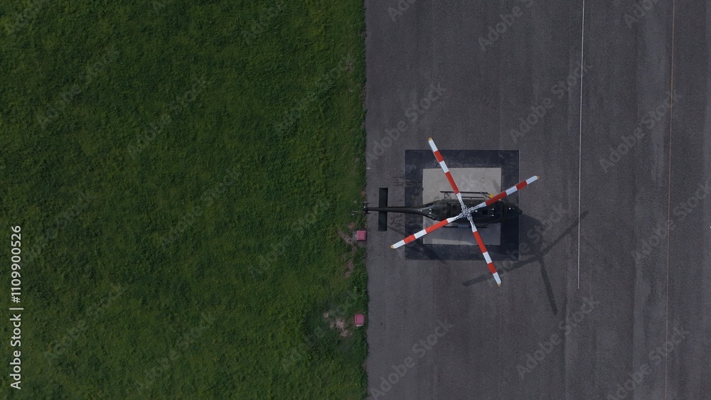 Jamaican Airbus Helicopters H145M military transport helicopter at air ...