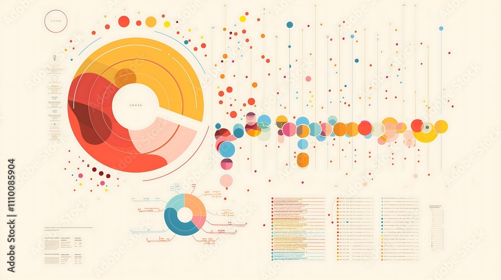 Corporate infographic showcasing a waterfall chart for expense analysis ...