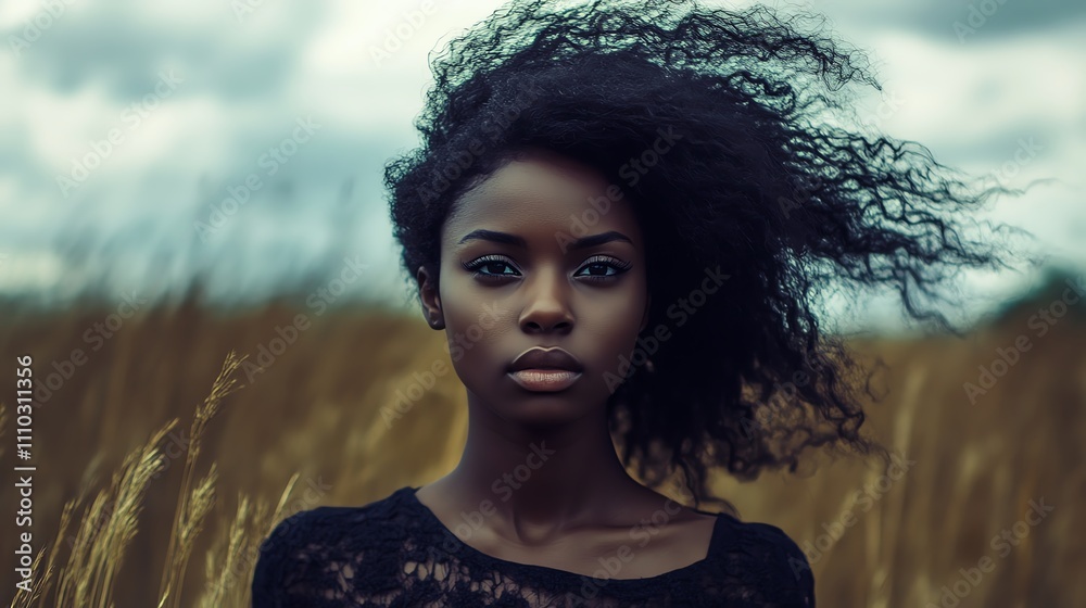 The black woman in the picture represents the perseverance and effort ...