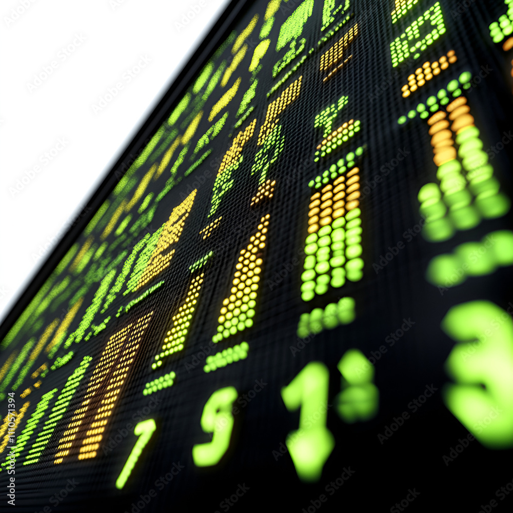 Real-time data visualization digital environment technology abstract ...