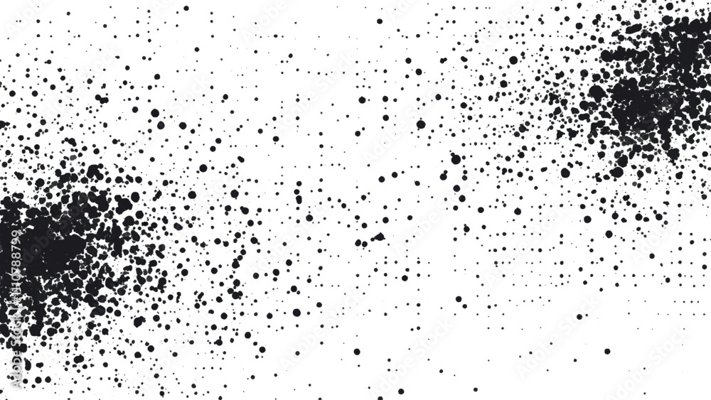 Old dusty grain film overlay. Scratched dotted texture. Grainy grunge ...