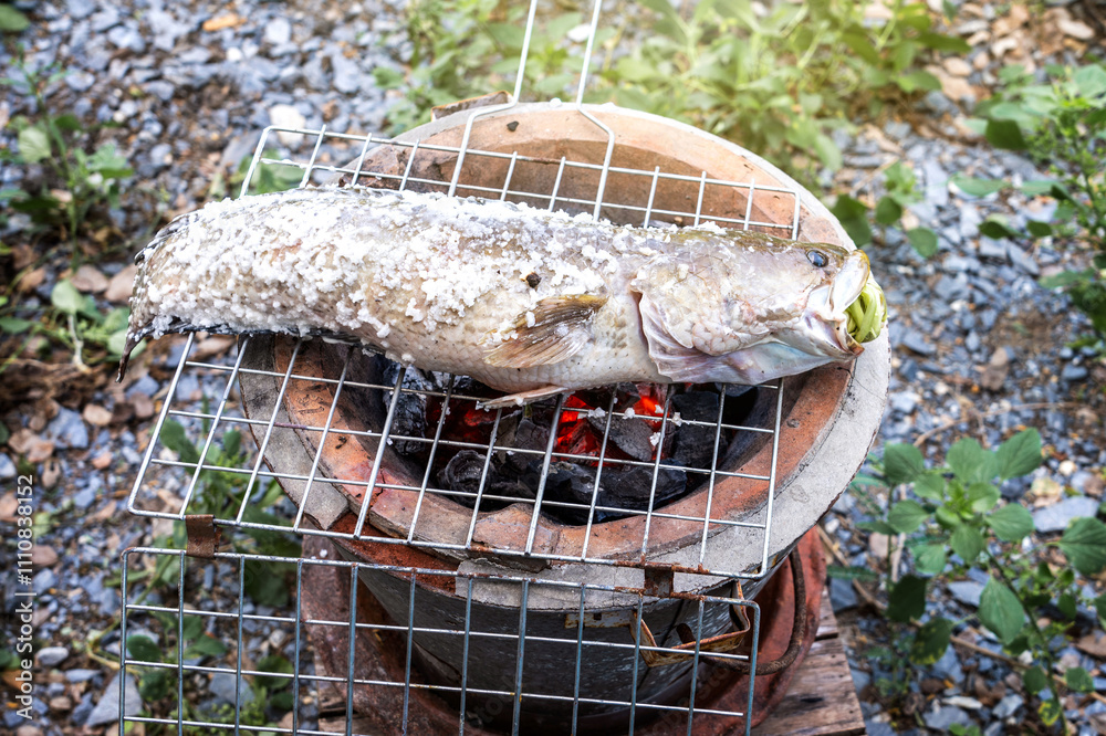 Picnic in the Backyard. Traditional Thai food menu from natural water ...
