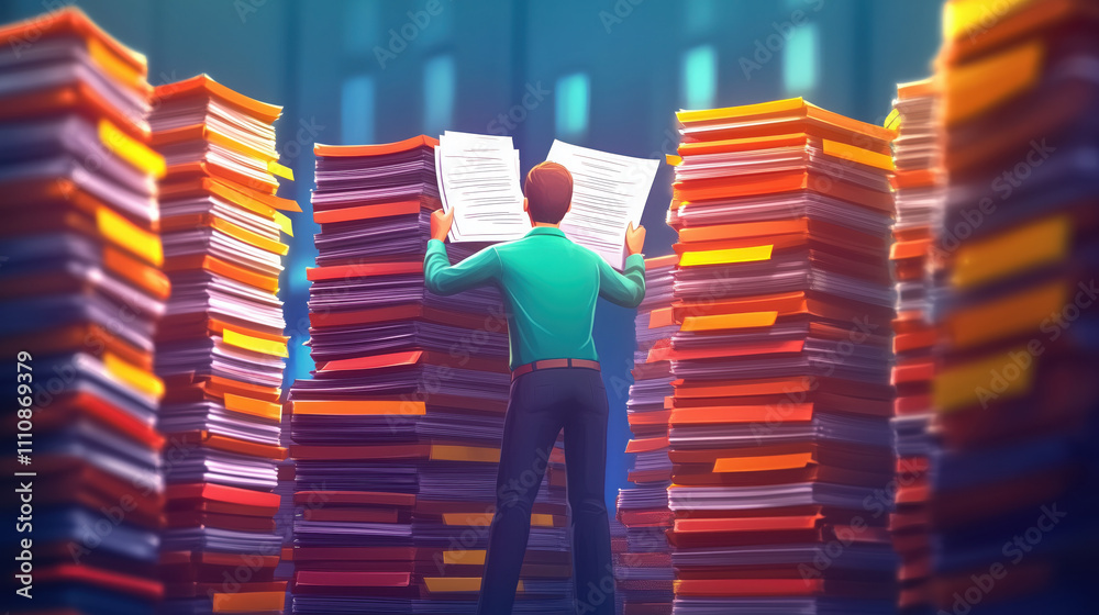 manual process, documentation, paperwork, printing, manual, automation ...