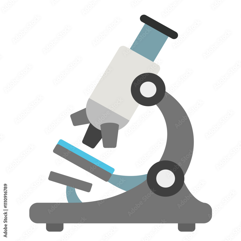 Microscope Emoji Vector Illustration - Science and Research Clipart ...