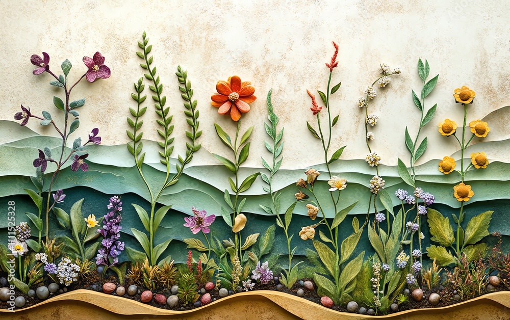 Illustration of plant growth stages from seed to mature plant ...