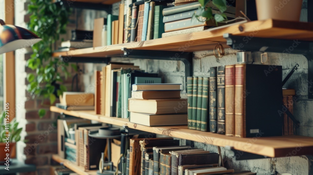 Installing Shelves: Install shelves on walls to store books, decor, or ...