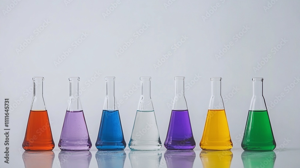 Chemical reaction color changes captured in time lapse featuring ...