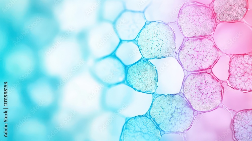 Microscopic view of stomatal guard cells opening, Plant biology ...