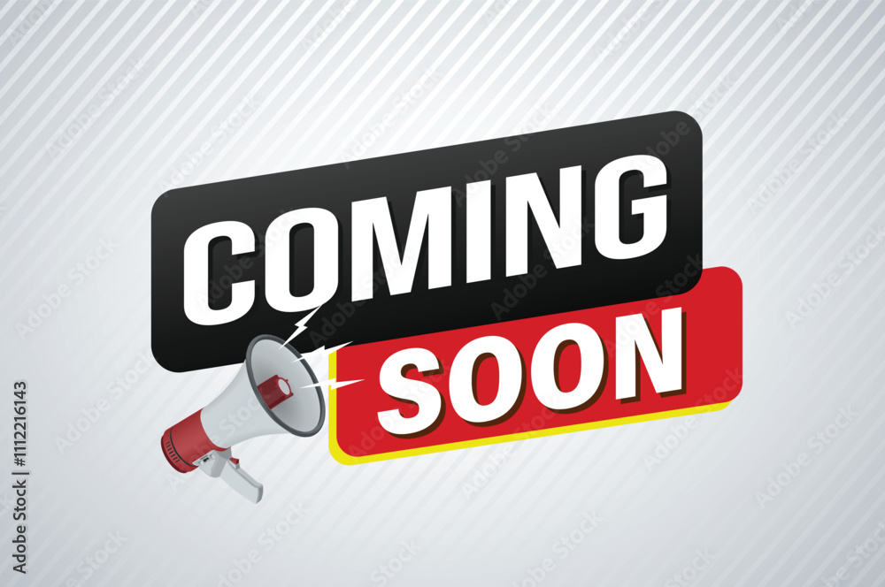 coming soon poster banner graphic design icon logo sign symbol social ...