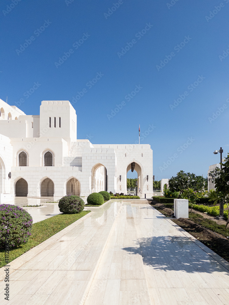 Royal Opera House Muscat. Built on the royal orders of Sultan Qaboos of ...