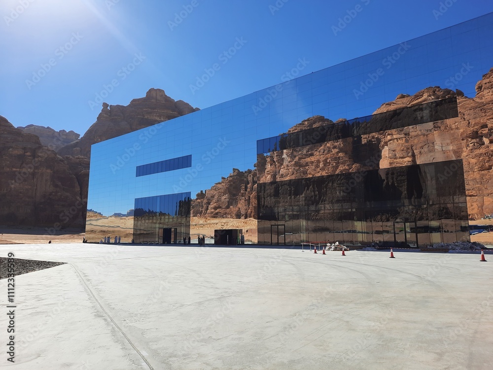 AlUla, Saudi Arabia, 29 Nov 2024 - A beautiful daytime view of the ...