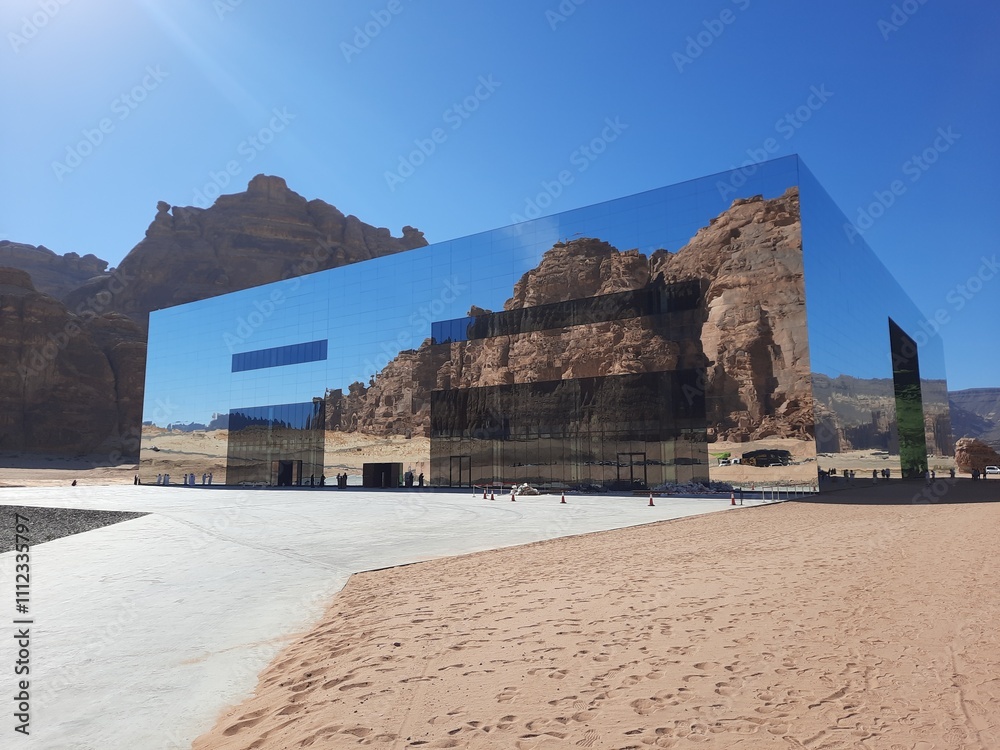 AlUla, Saudi Arabia, 29 Nov 2024 - A beautiful daytime view of the ...