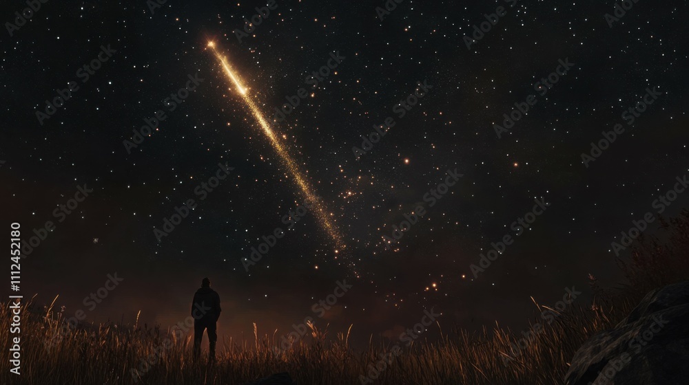 Falling star Photoshop overlay, Night sky, starlight, milky way, galaxy ...