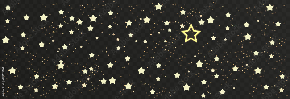 Vector space stars png. Glowing stars on transparent background. Space ...