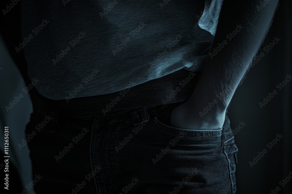 Subtle Luminescence of Abdominal Tension, a soft illumination ...