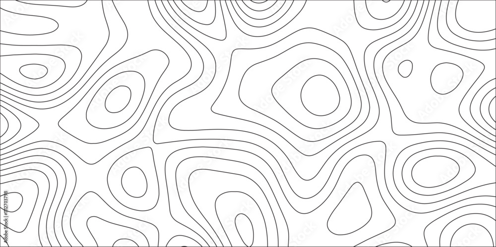 Abstract white topography vector background. Topographic map. Counter ...