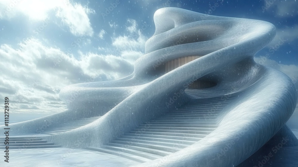 Minimalist interior image Architectural beauty Abstract image One main ...