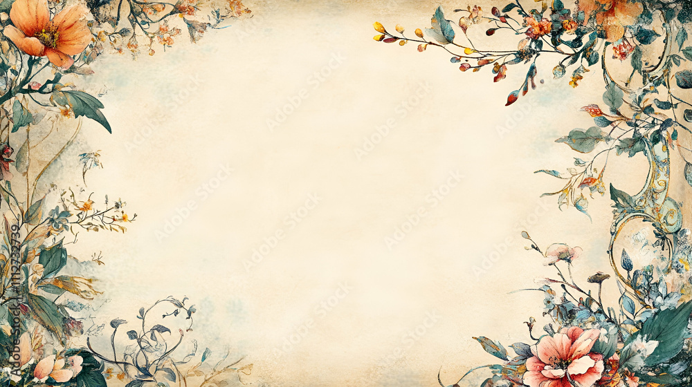 Blank 2025 goal-setting page with creative borders and writing space ...