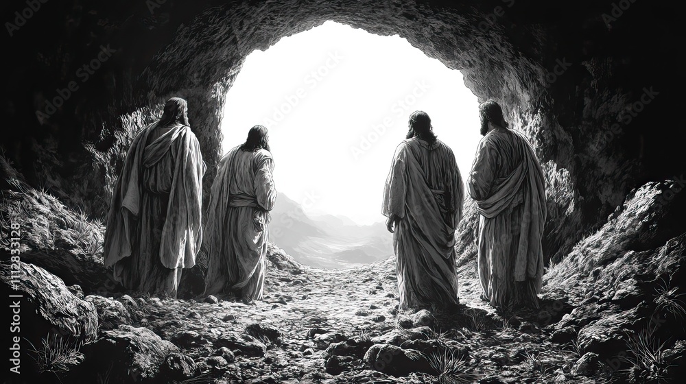 resurrection of jesus the tomb is discovered to be empty life of jesus ...
