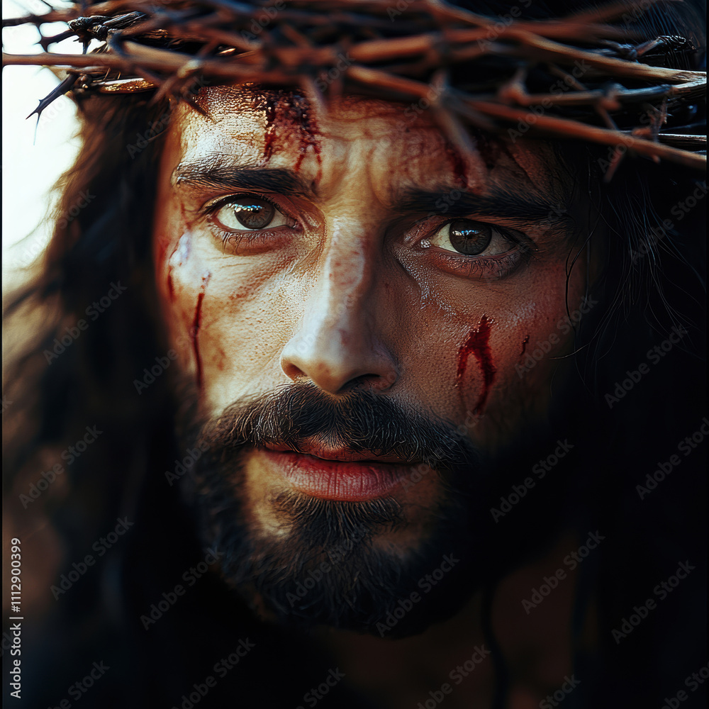 Powerful portrayal of Jesus of Nazareth during the Passion of Christ ...