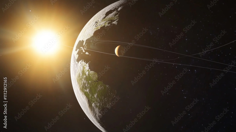 Earth axis diagram illustration showing the tilt of the Earth's ...