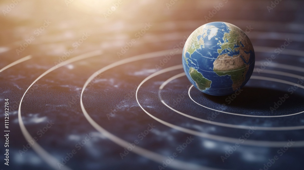 Earth axis diagram illustration showing the tilt of the Earth's ...