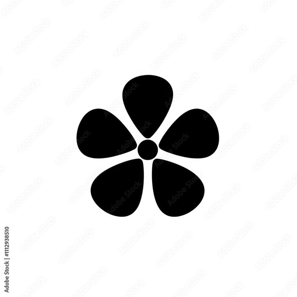 Black Cool Down rounded icon png Minimalist flat icon, vector logo ...