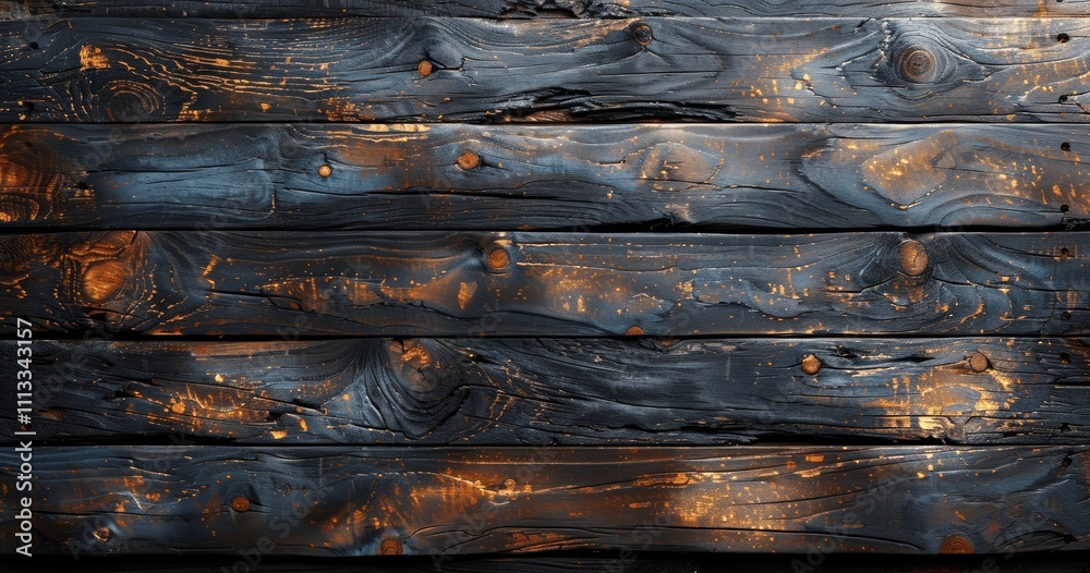 Vintage Oak Wood Background with Grain Texture Rich Brown and Golden ...