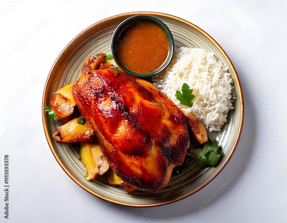 Traditional Filipino lechon with golden, crispy skin and tender meat ...