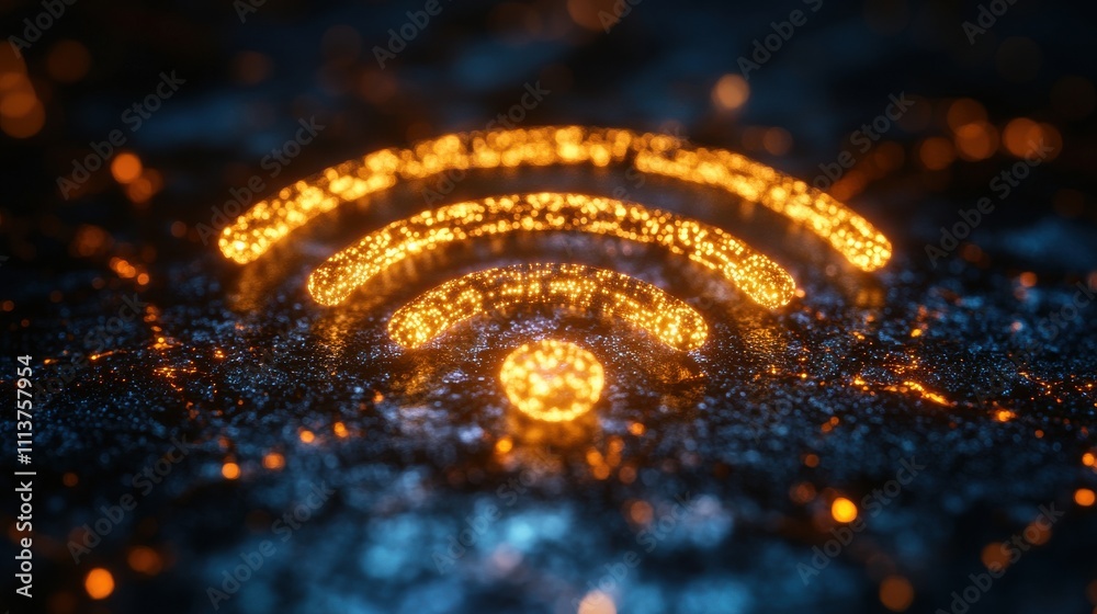 Illustration Stock wi fi 7 next standard planned for latest generation ...