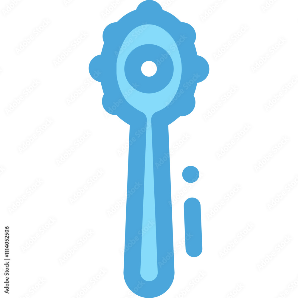 Kitchen utensils icons depicted in a simple design style for easy ...