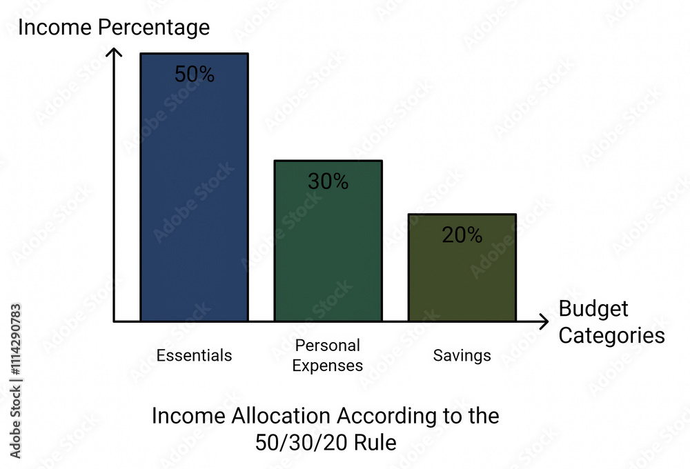 Optimize Savings and Spending with the 50/30/20 Financial Plan Chart ...