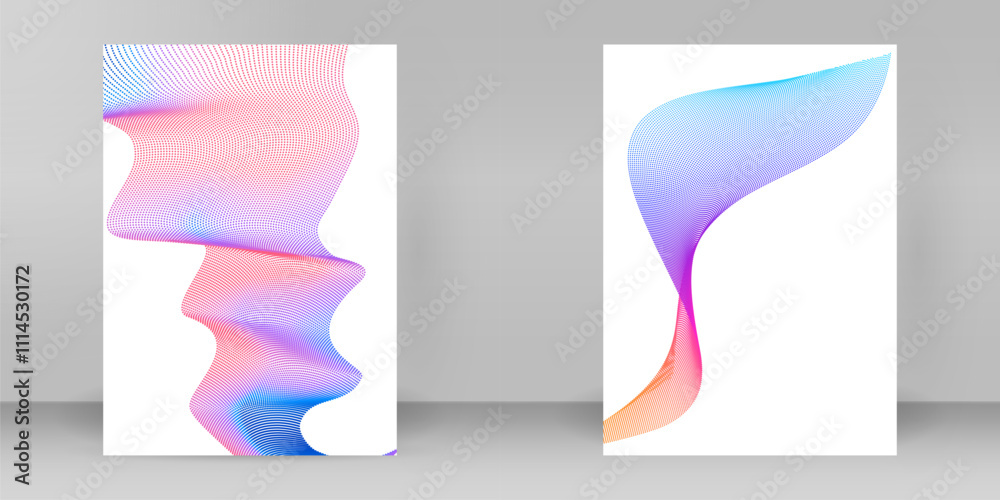 Advertisement flyer design elements. Abstract golden element on white ...