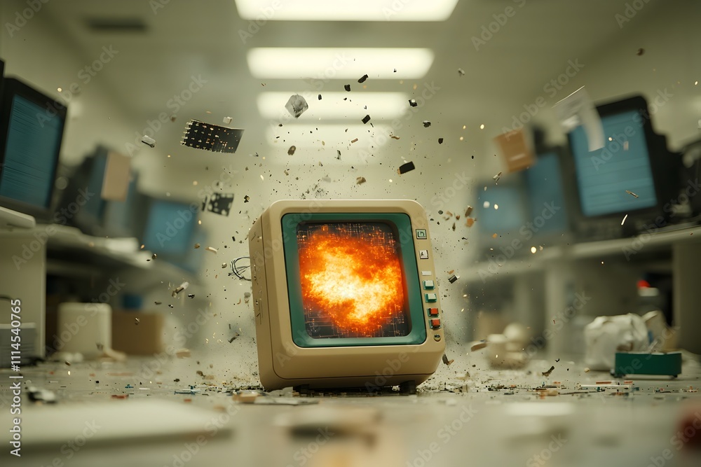 Catastrophic explosion during cutting edge physics experiment at prestigious university lab ...