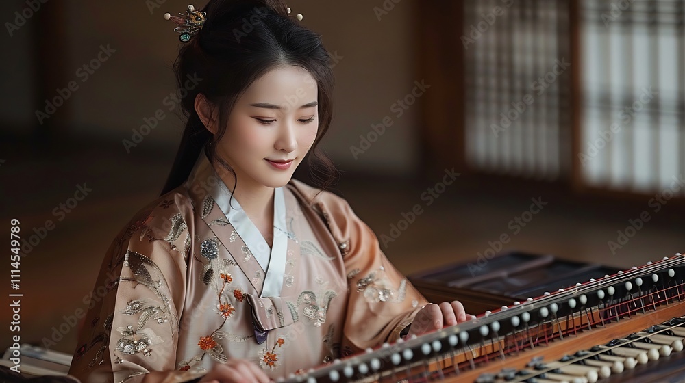Visual guide the Korean Haegeum scale illustrating its intervals and ...