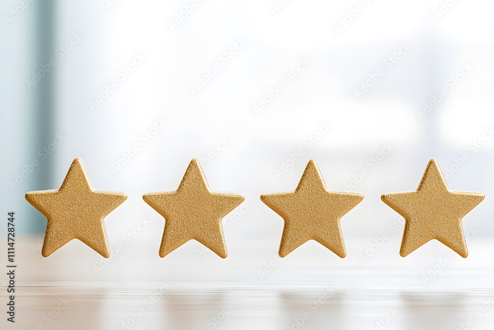 Feedback Form with Different Sections and Golden Stars - Interactive ...