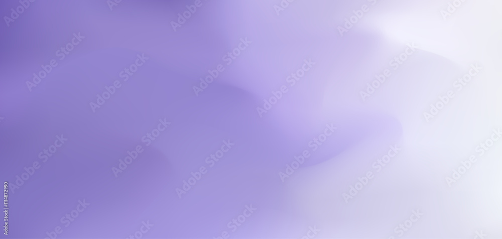 Calm and tranquil light violet and white vector fluid mesh gradient ...