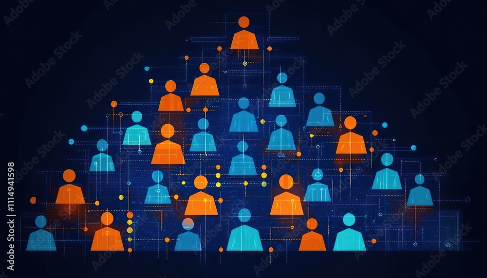 Approval Hierarchy Flowchart Depicting Management Decision Cascading ...