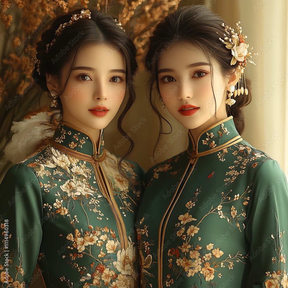 Ao Dai Pattern - A pattern used in Vietnam’s national dress, known for ...