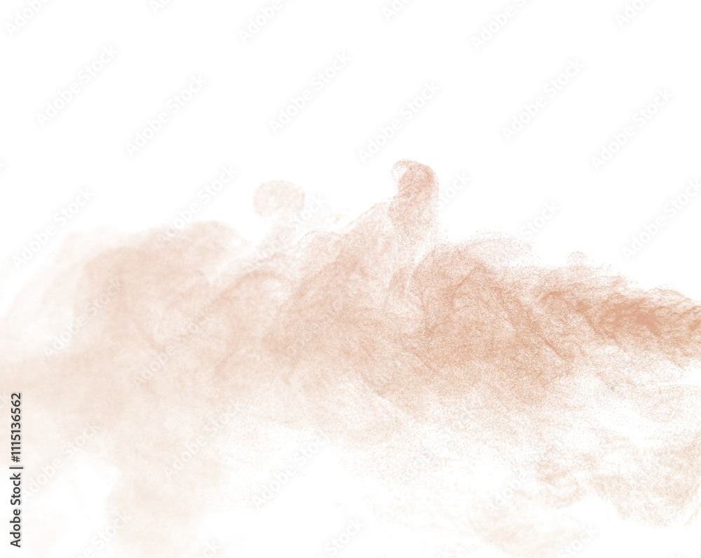 Sand dust, desert dust smoke texture, flying soil particles, abstract ...