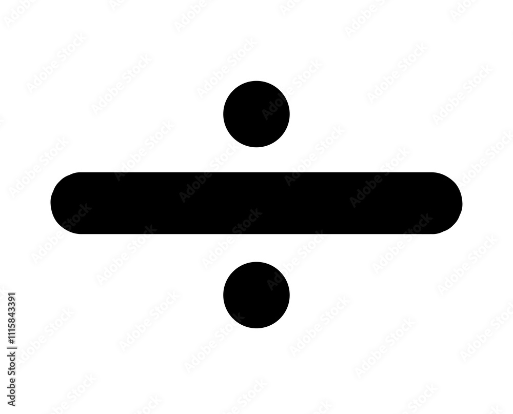 Print, divide, division sign, multiplication sign, plus sign, plus ...