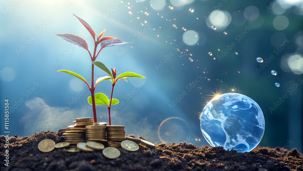 Growth for the Planet and Prosperity, symbolizes the harmony between ...