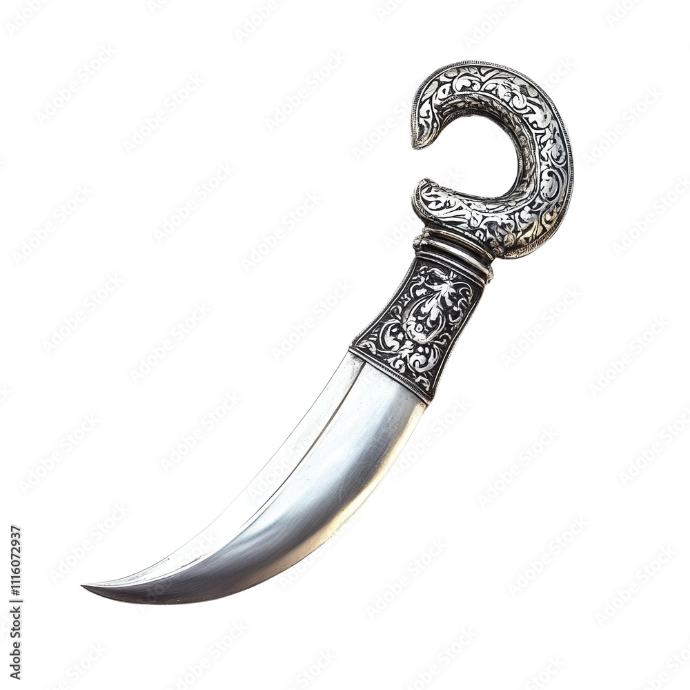 silver kirpan singh jayanti traditional relic isolated transparent ...