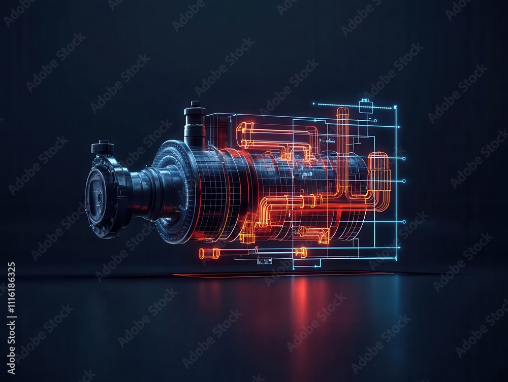 Schematic of a heat engine cycle, energy flow and efficiency ...
