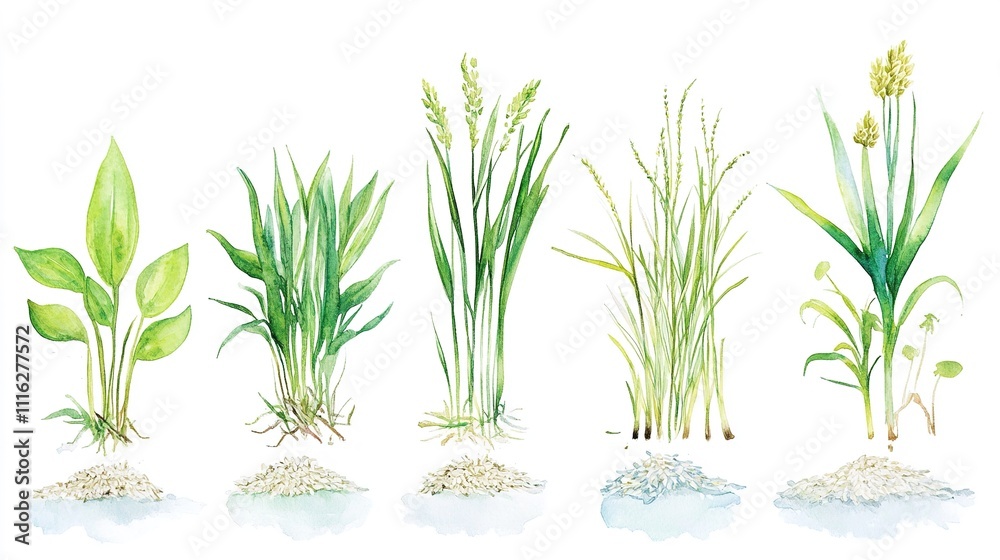 background featuring a hand-drawn watercolor illustration depicting the ...