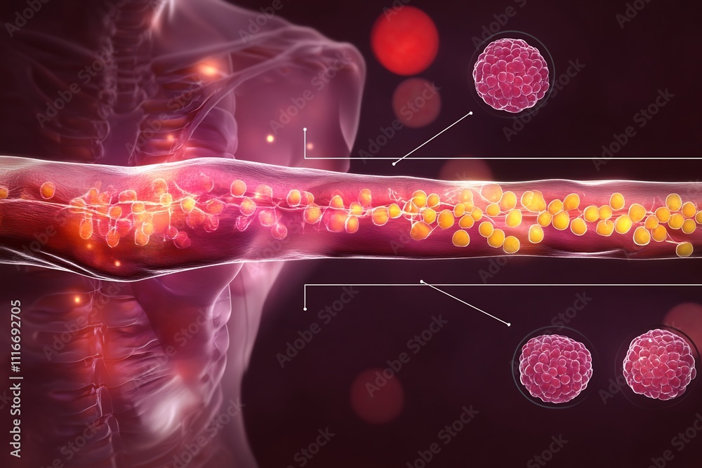 Dermatomyositis autoimmune pathways diagram showing how muscle ...