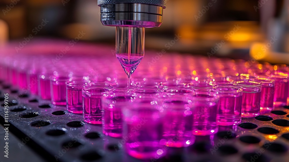Pathology tissue sample blueprint visualizing how biopsies analyzed to ...