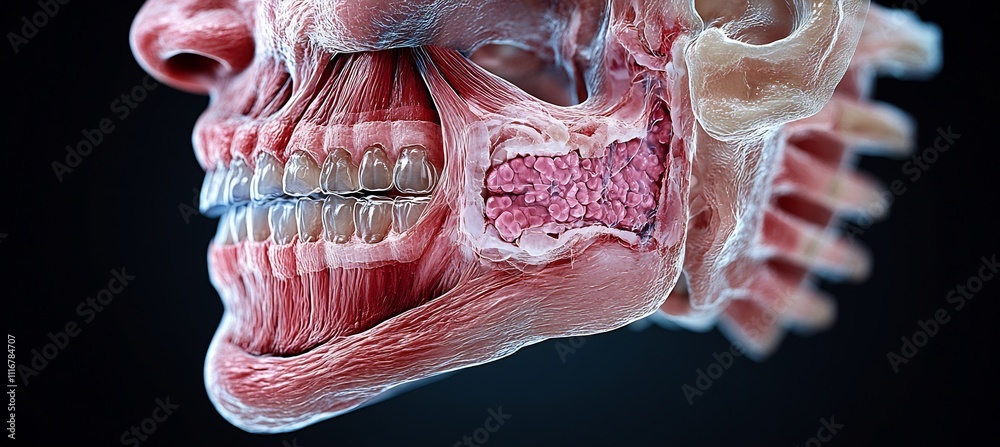 Salivary gland disorders facial reconstruction interface showing ...