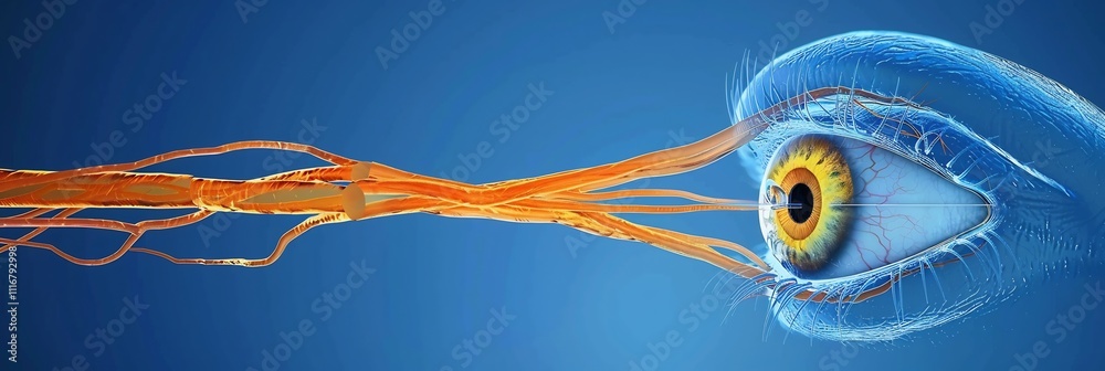 Strabismus amblyopia treatment optic nerve pathway diagram showing how ...
